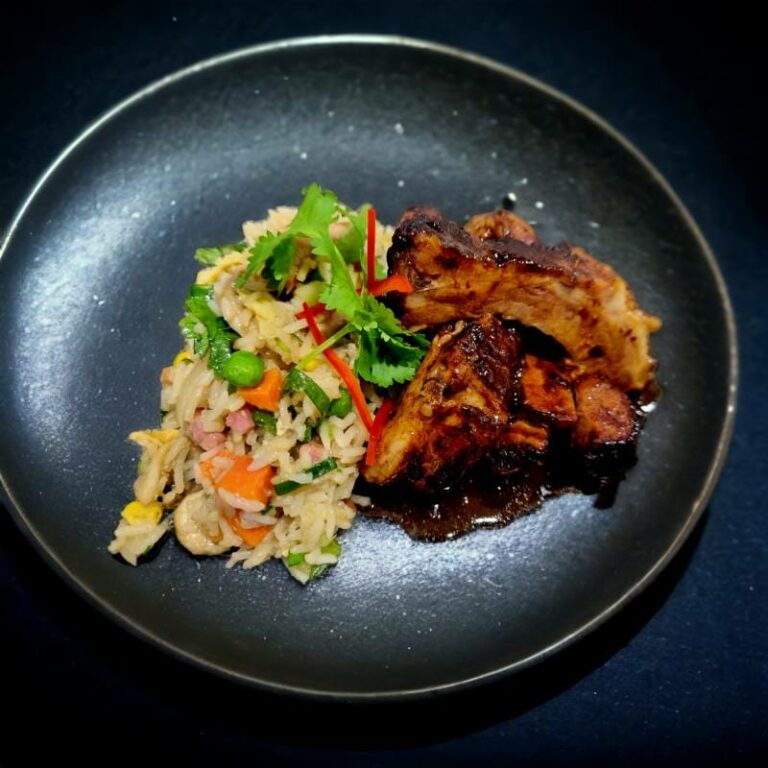 Smokey BBQ Ribs & Fried Rice – Kawungan Quality Meats