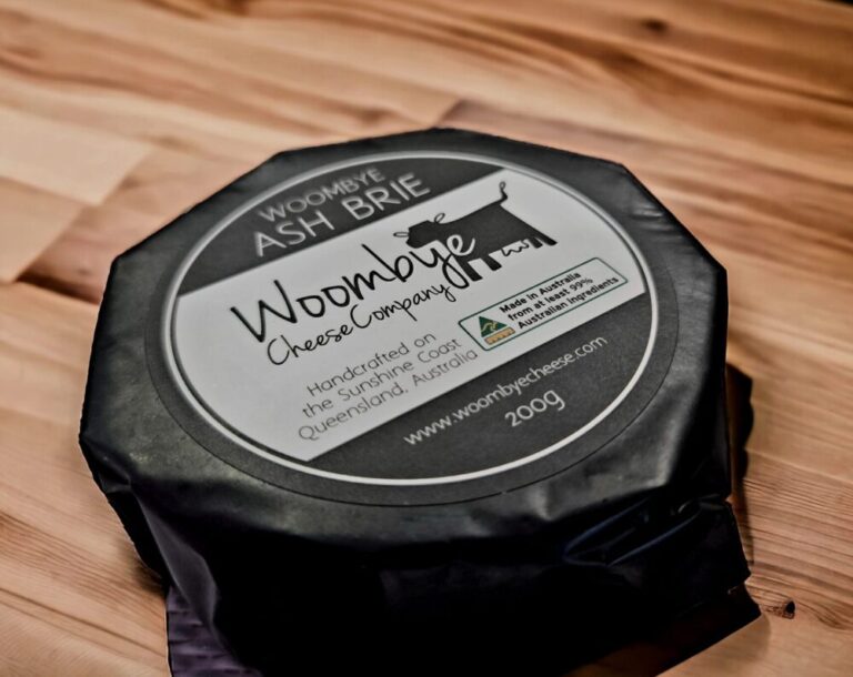 WOOMBYE CHEESE ASH BRIE – Kawungan Quality Meats